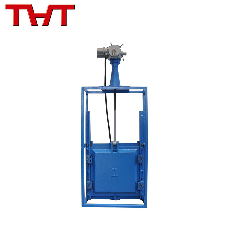 China Electric copper-plated square sluice gate Manufacturer and ...