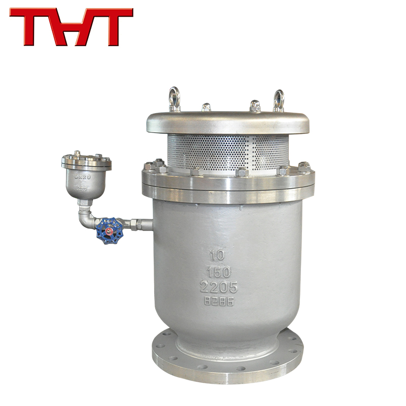 China duplex steel dual orifice high speed compound air release valve ...