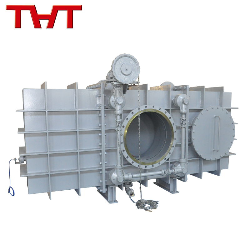 China Chainwheel operated closed type goggle valve Manufacturer and ...