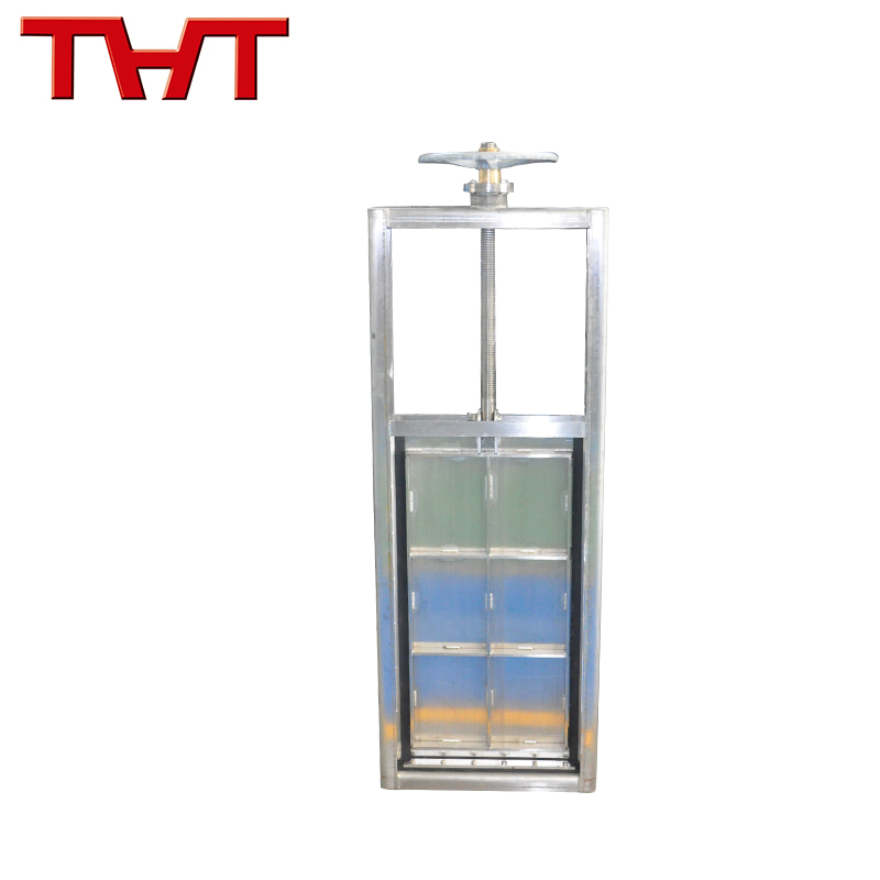 China channel type stainless steel sluice gate valve factory price ...
